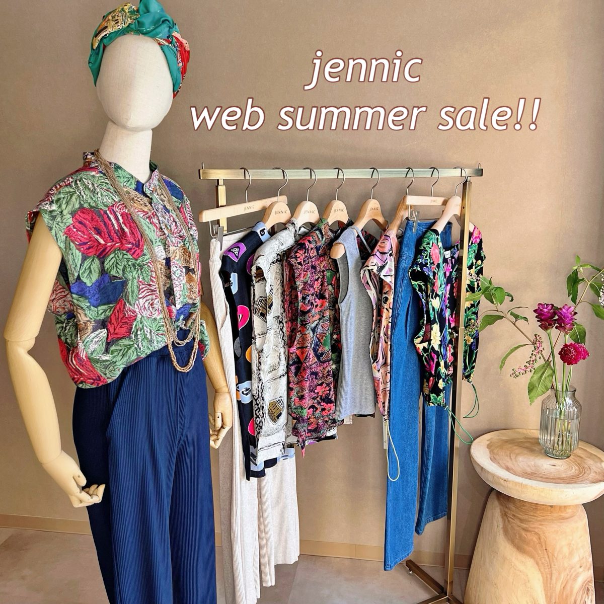 JENNIC WEB SUMMER SALE !! | JENNIC ジェニック [旭川/札幌]